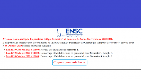 Accueil - ENSC